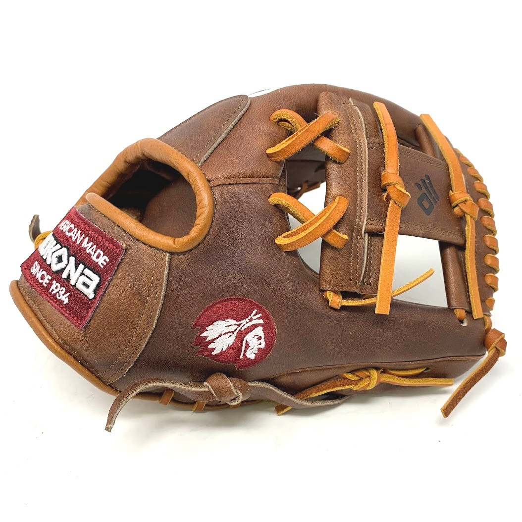 Nokona Walnut 11.5 Inch I Web Baseball Glove Right Hand Throw - Ballgloves