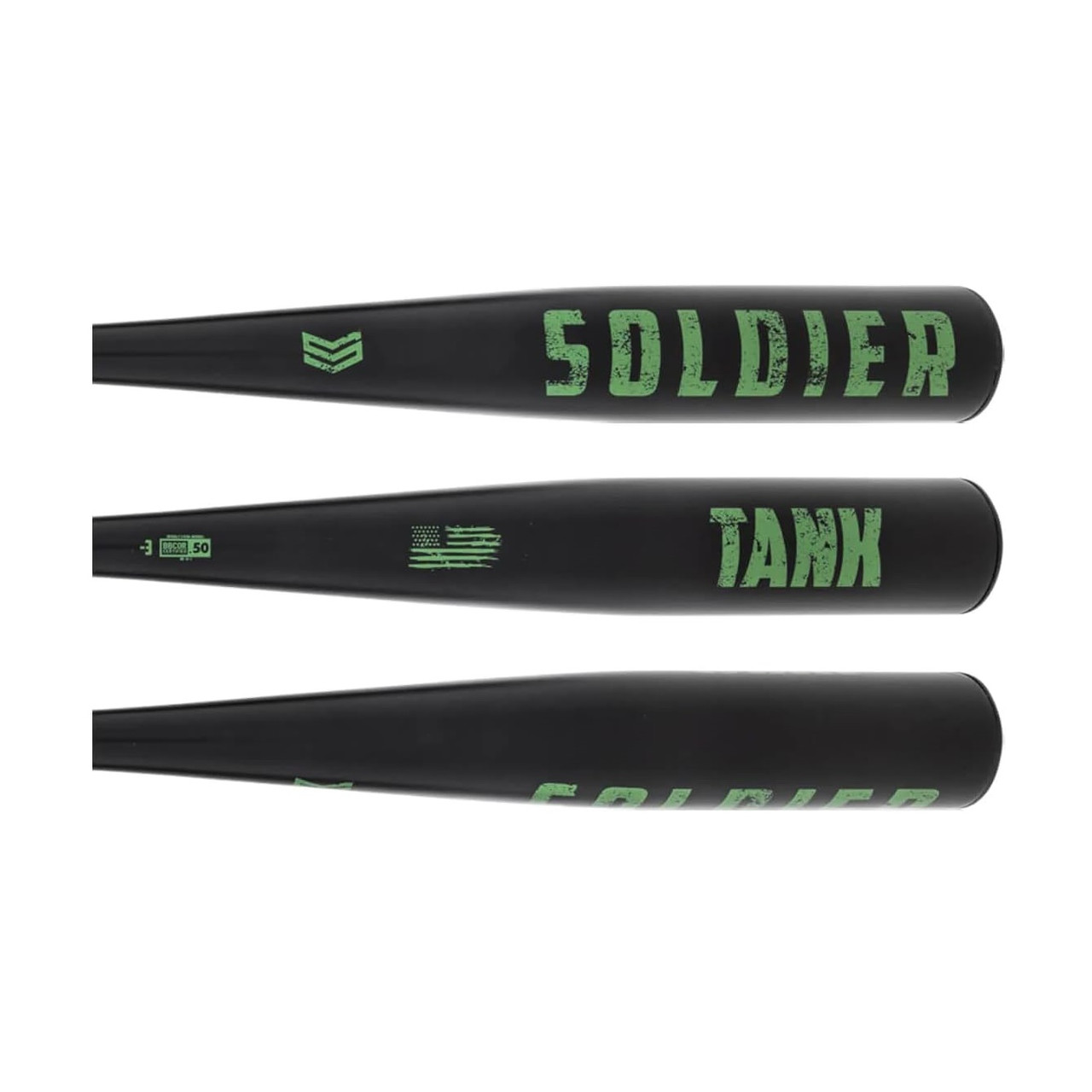 Soldier Tank One Piece -3 BBCOR Baseball Bat 31 inch 28 oz - Ballgloves