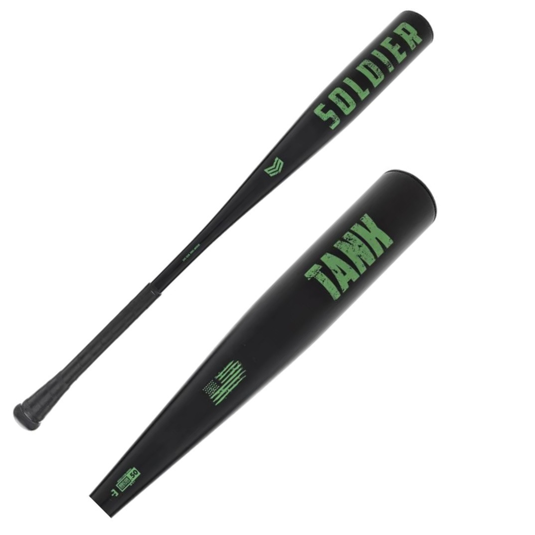 Soldier Tank One Piece -3 BBCOR Baseball Bat 33 inch 30 oz - Ballgloves