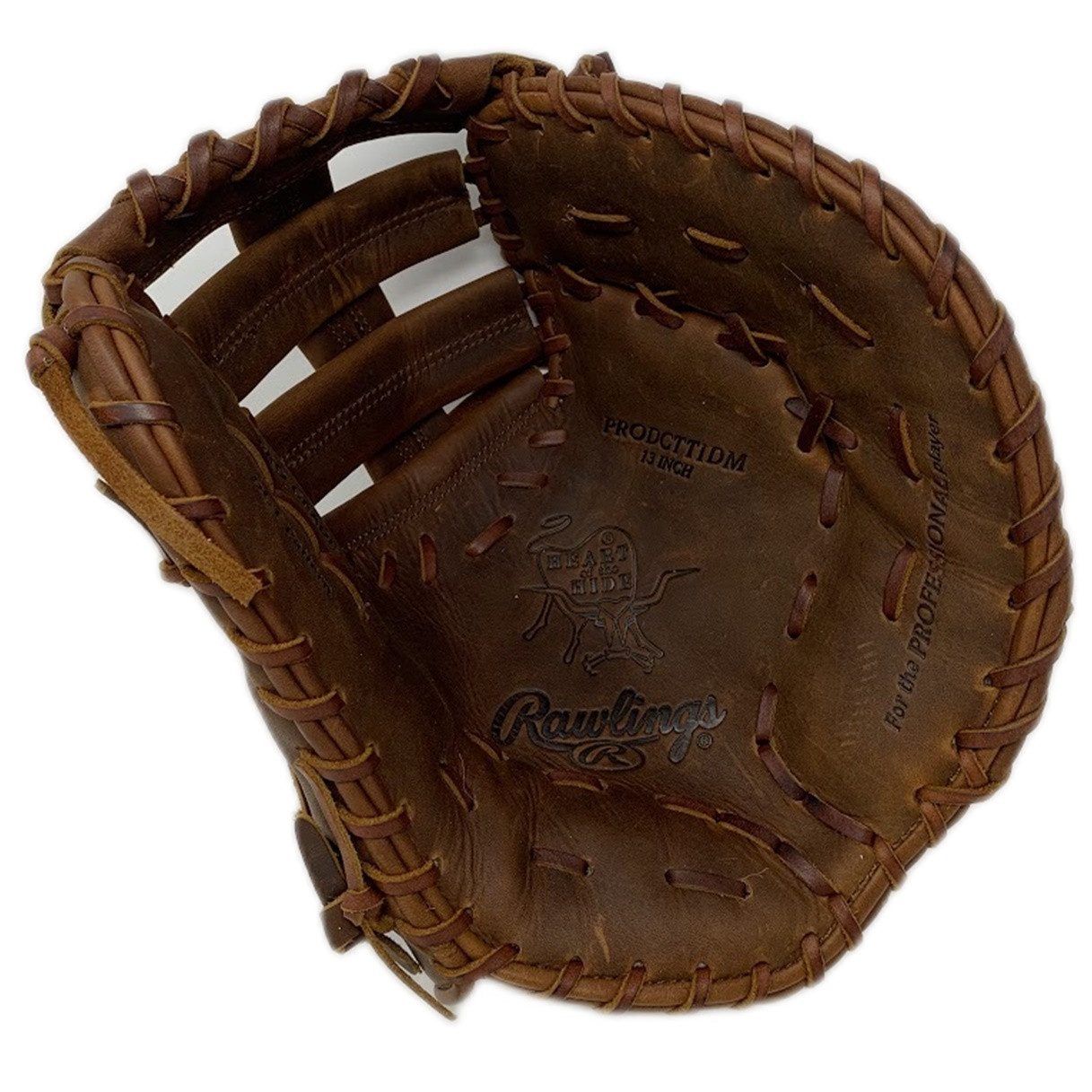 Rawlings Heart of the Hide Timberglaze DCT 13 Inch First Base Mitt ...