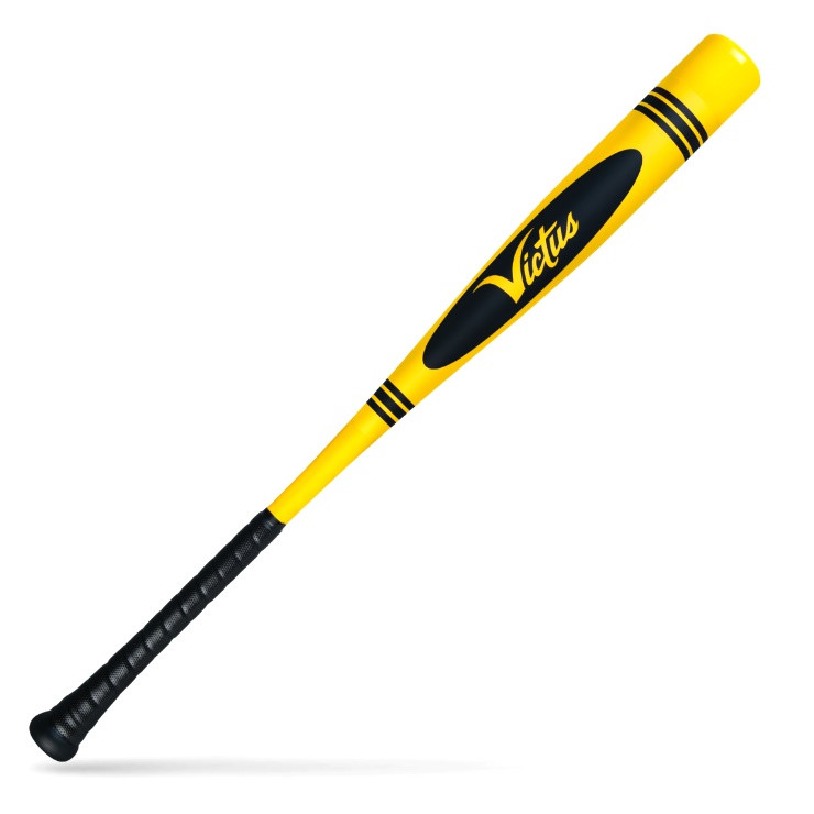 Victus Vibe Crayon YELLOW -10 USSSA Baseball Bat 2.75 Barrel 30 inch 20 ...