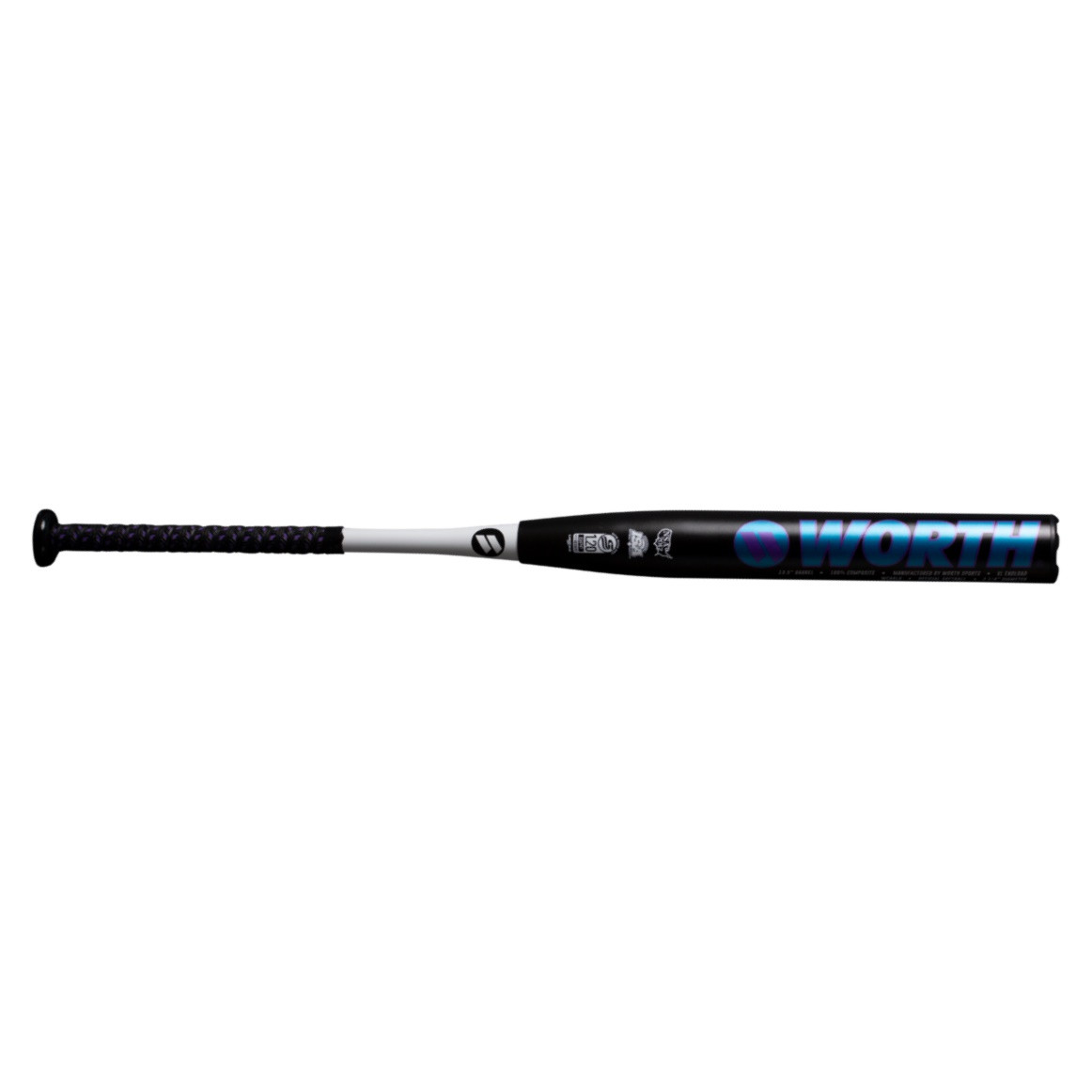 Worth Carl Rose Powercell Slowpitch Softball Bat 13.5 USSSA 34 inch 26 ...
