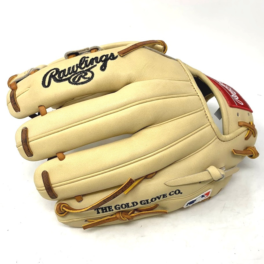 Rawlings Heart of the Hide 11.5 Inch TT2 Single Post Web Camel with Tan Laces Right Hand Throw ...