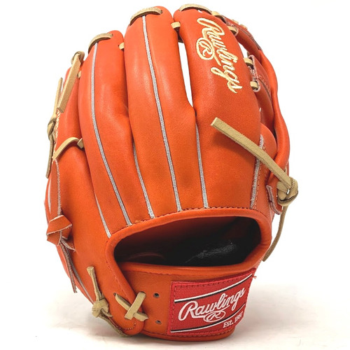 Rawlings Red Orange Heart of the Hide 11.5 Inch TT2 Baseball Glove ...