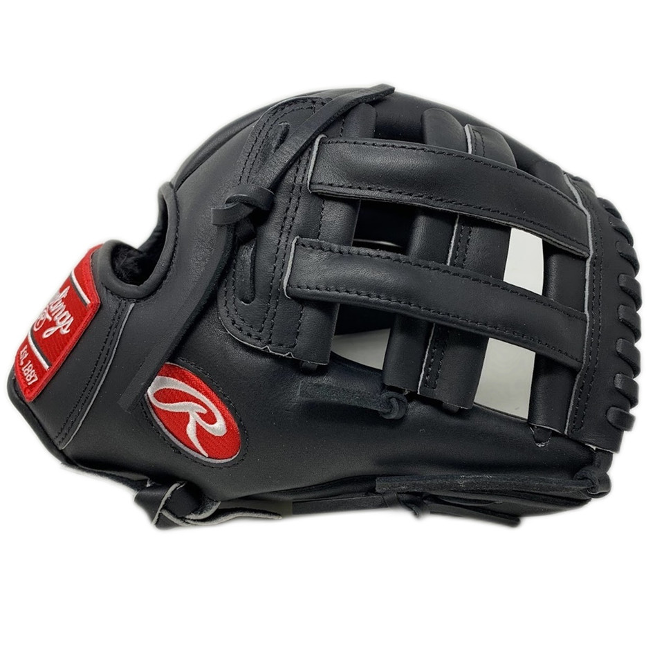 Rawlings Heart of the Hide Black Horween PRO1000 Baseball Glove 12 Inch Right Hand Throw ...