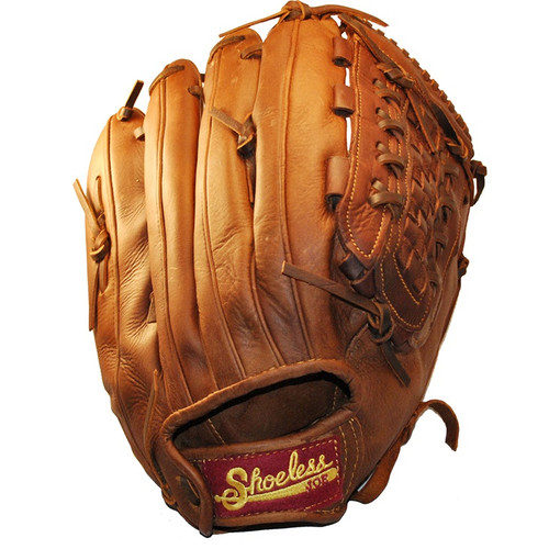 Shoeless Joe Mens 14 inch Softball Glove 1400BW (Right Hand Throw)