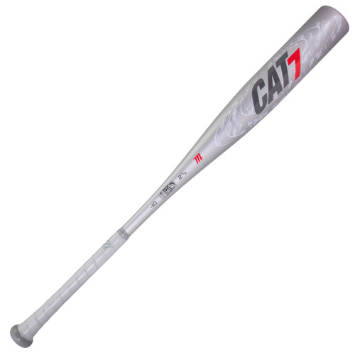 Marucci CAT7 Silver -10 Baseball Bat 30 inch 20 oz - Ballgloves