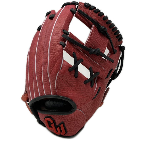 Gloveworks Steerhide Red Pattern 11.5 I Web Baseball Glove Right Hand ...