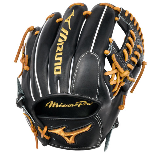 Mizuno Pro Baseball Glove 11.5 Inch Black Right Hand Throw - Ballgloves