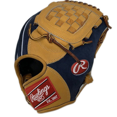 Rawlings Heart of the Hide DJ2 Denim Tan 11.5 Baseball Glove Right Hand Throw - Ballgloves