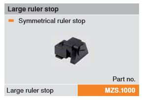 One Blum Large Ruler Stop - HANDYCT