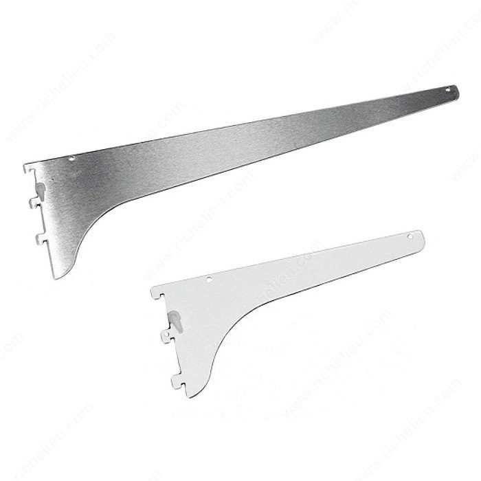 Heavy-Duty Bracket with Lock Lever #187, Length 16 in, Color / Finish ...