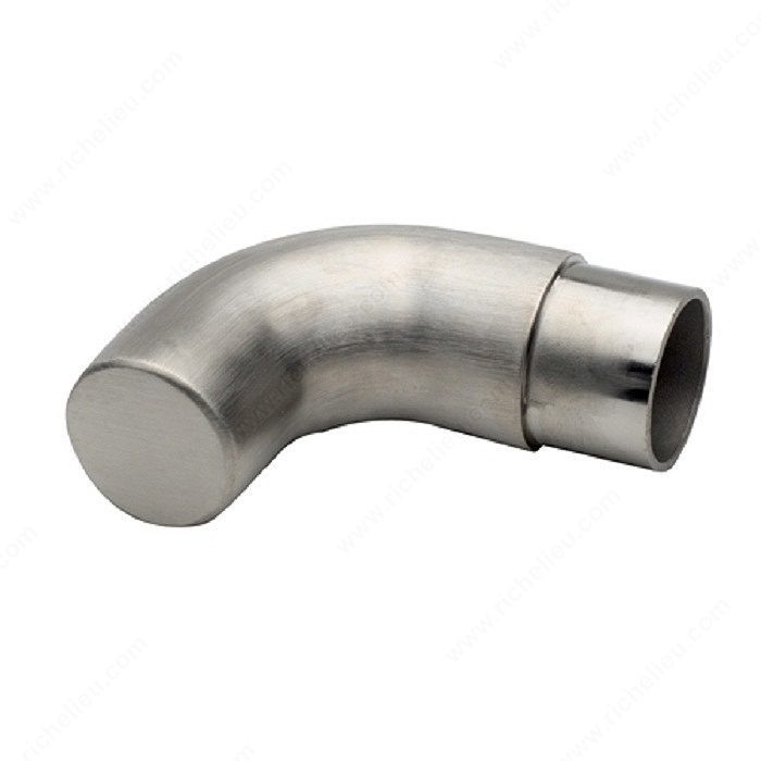Handrail Wall Return, Radius Wall Return, Handrail Size 1 1/2 in ...