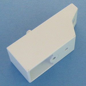 Drawer Slide Spacer Full Extension 1" - 5mm peg, White, Pkg of 100 ...