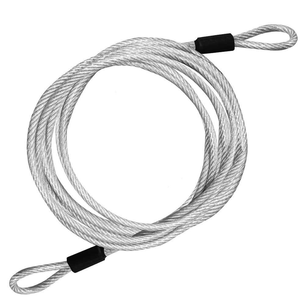Galvanized Vinyl-Coated Wire Rope, Choose your length and Color