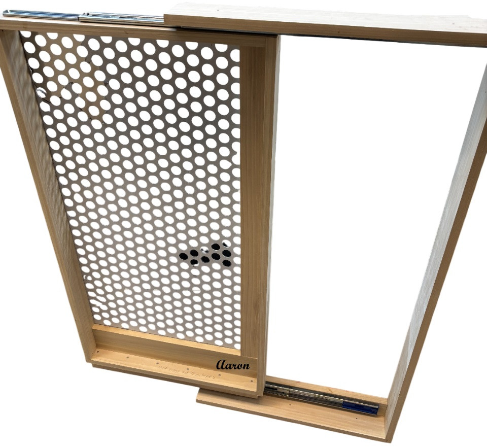 BCF Custom sizes Base Filler Pull Out with Perforated Screen-Choose any ...
