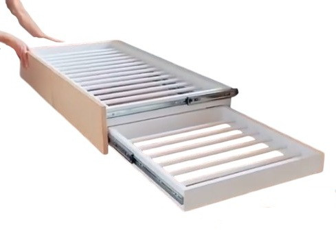 Laundry Drying Racks - Drawer Box Triple Slider