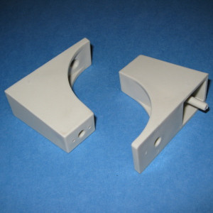 Slide Out Tray Spacer 2" - 5mm peg (Unique 1-1/2" hole spacing), Almond ...