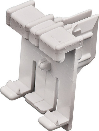 Grass Pendaflex Lateral File Clip, plastic, white - HANDYCT