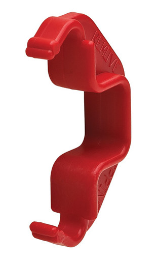 Wedge Lock, plastic, red - HANDYCT