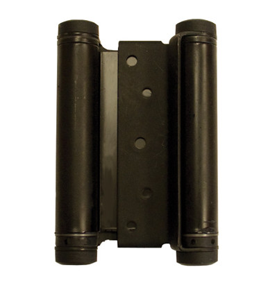 Bommer Double Acting Spring Hinge, 75 Lbs Per Pair,Black 6" High - HANDYCT