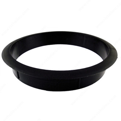 Plastic Trash Grommets, Bore Hole - Diameter 6 1/8 in, Finish Black ...