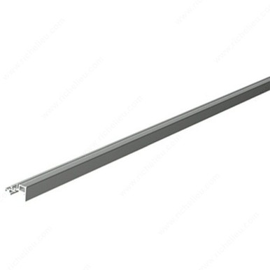 Aluminium lower rail for snap hooking system or to be screwed, Rail ...
