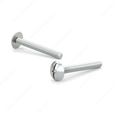 Zinc Plated Machine Screw, Large Truss Head, Combined Quadrex Slot ...