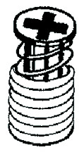 Wood Screws/Dowels for Grass Hinges, VZ Hinge Cup Dowel, 8mm - HANDYCT