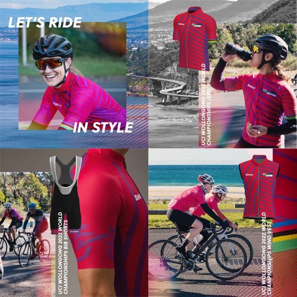 Santini Announce The 2022 UCI Road World Championship Merchandise ...