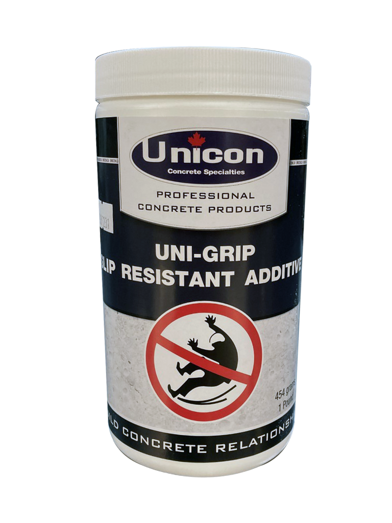 UniGrip Anti-Slip Additive - Unicon Concrete Specialties