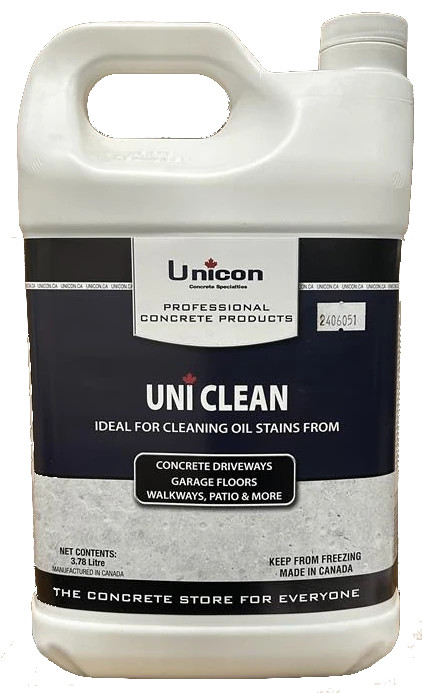 Uniclean Concrete Cleaner - Unicon Concrete Specialties