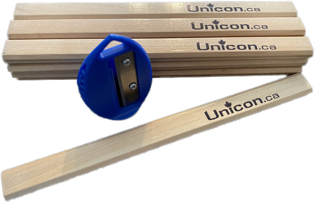 Pencil W/Sharpener Set - Unicon Concrete Specialties LTD