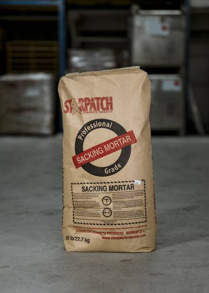 Starpatch - Sacking Mortar - Unicon Concrete Specialties LTD