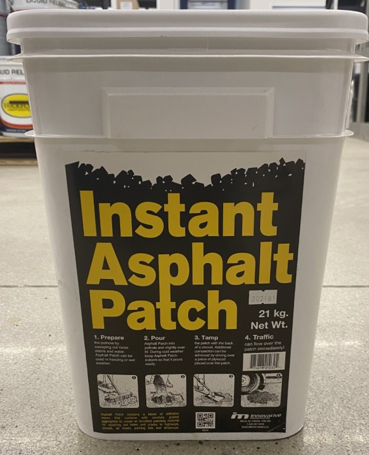 Instant Asphalt Patch - 21KG - Unicon Concrete Specialties LTD