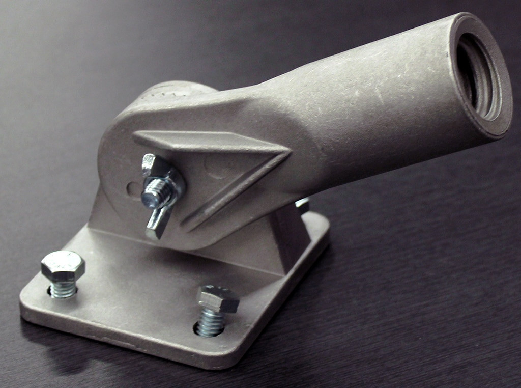 Bull Float Threaded 4-Bolt Bracket - Unicon Concrete