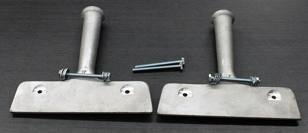 Aluminum Screed Handle (Pair) - Unicon Concrete Specialties