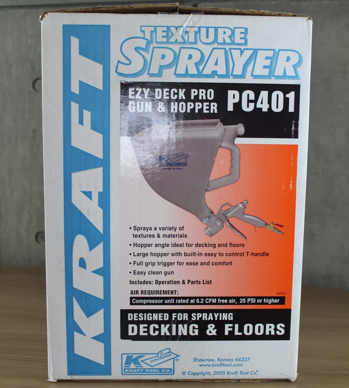 EZY Deck Pro Gun and Hopper - Unicon Concrete Specialties