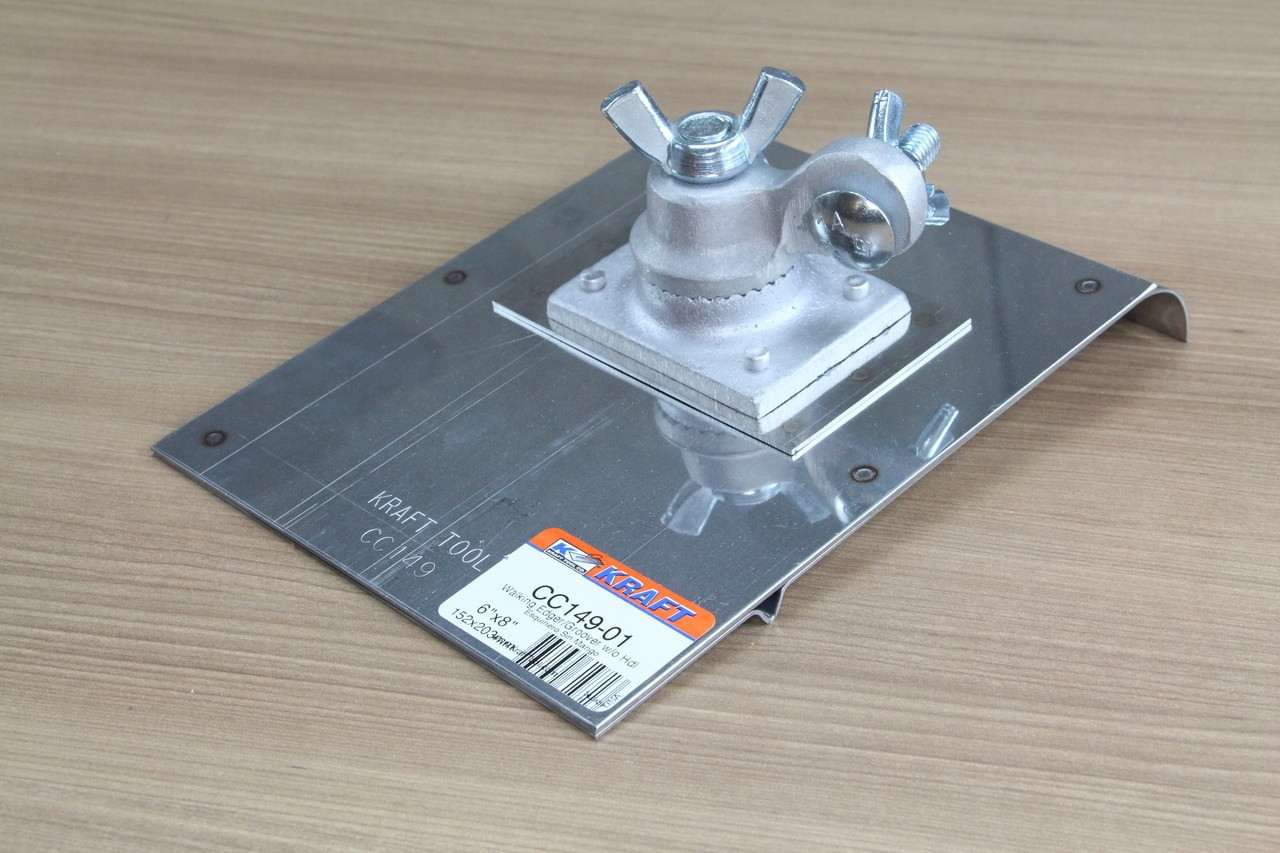 Walking Edger/Groover 6"x 8" .75"R - Unicon Concrete