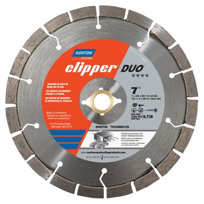 NORTON CLIPPER DUO (7") - Unicon Concrete Specialties