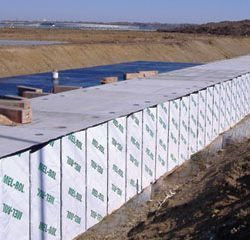 MEL-DRAIN Rolled Matrix Drainage System - Unicon Concrete