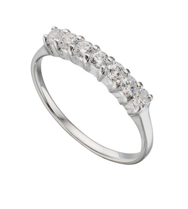 7 stone Eternity ring