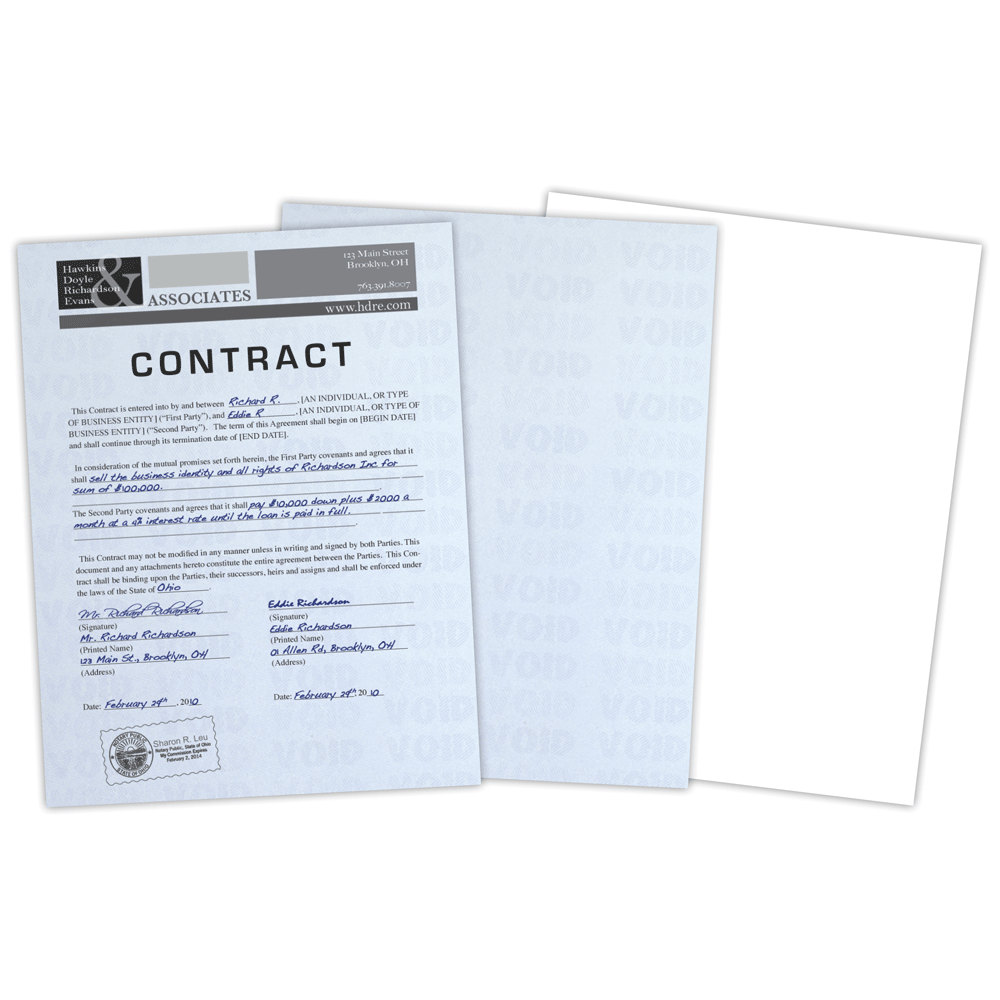 Security Paper Printable | Kan't Kopy® | Blanks USA
