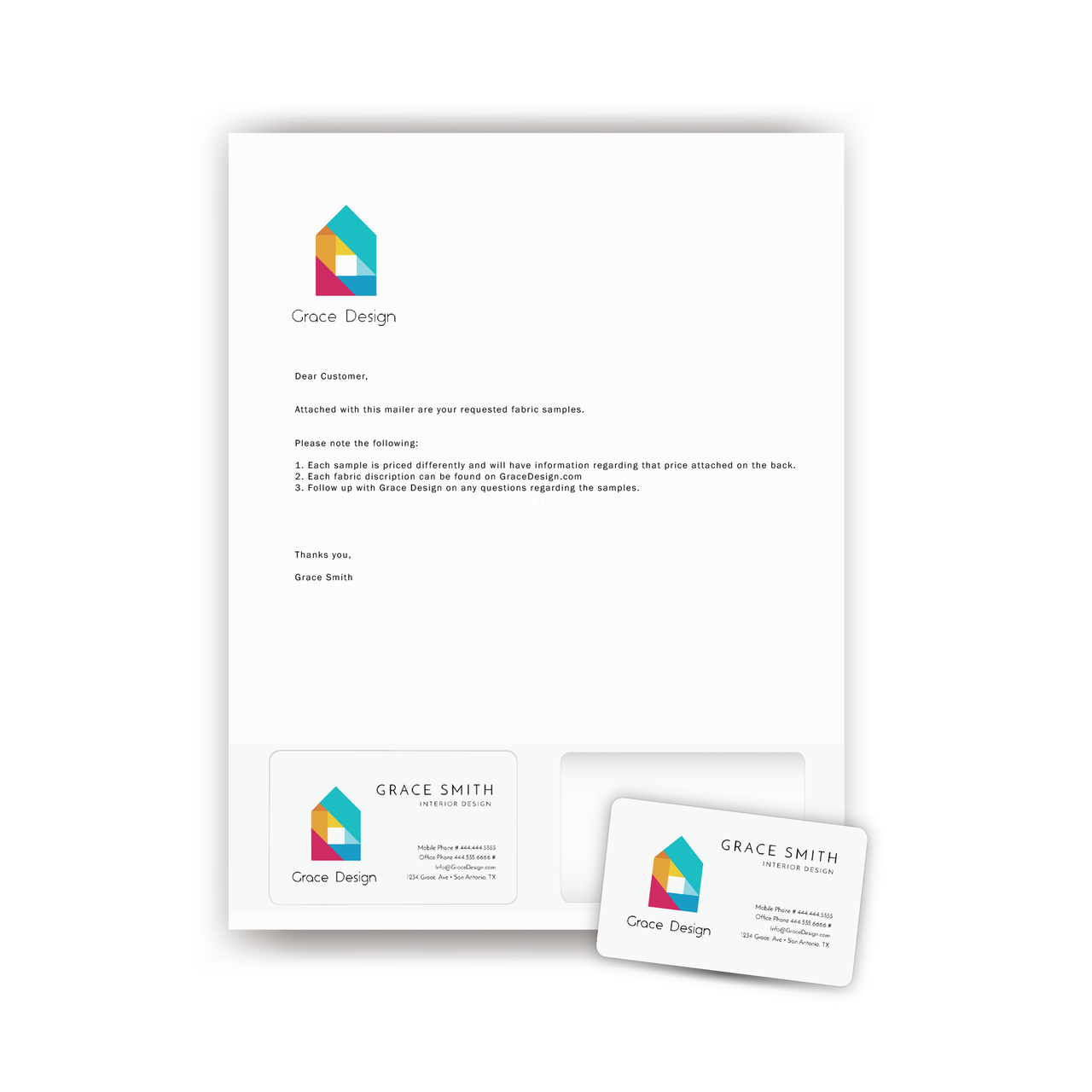 computer sheet card design