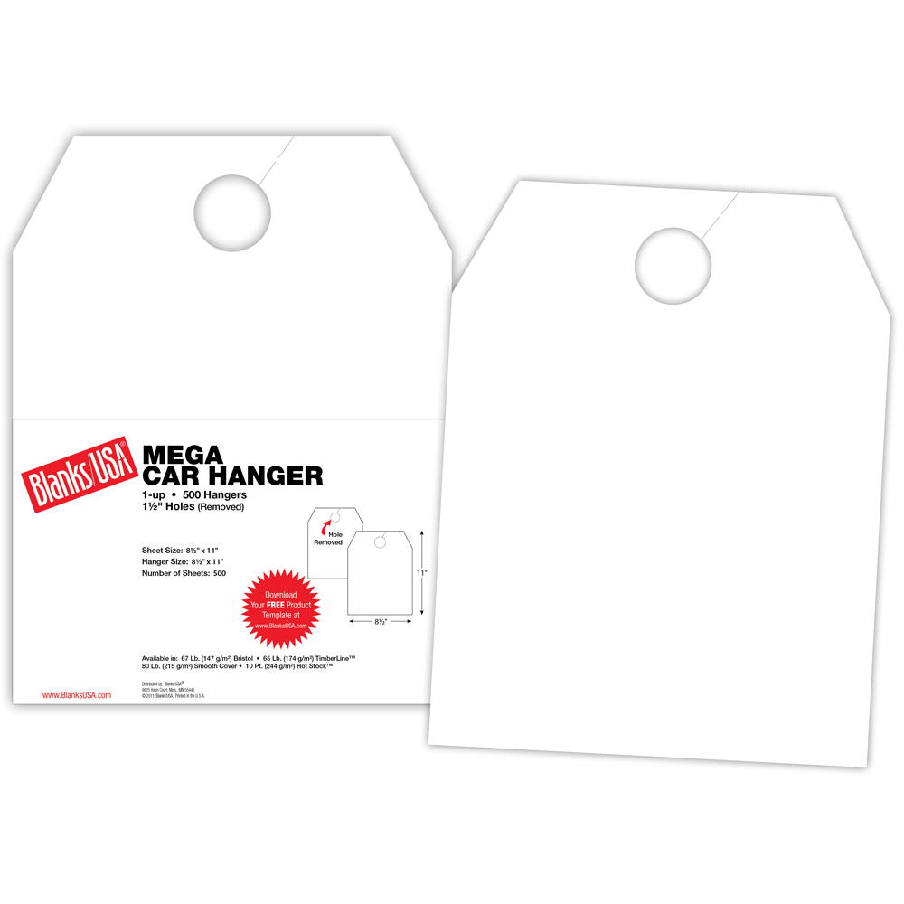 Car Hang Tag | DHMC | Blanks/USA
