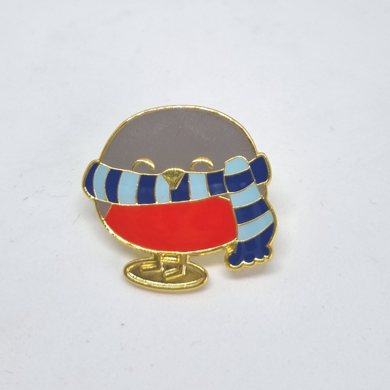 Robin pin badge - CCLG: The Children & Young People's Cancer Association