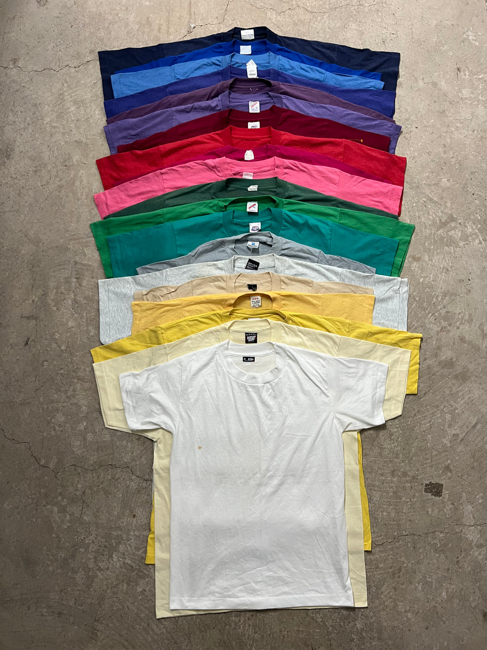 All Vintage Blank Shirts Box
