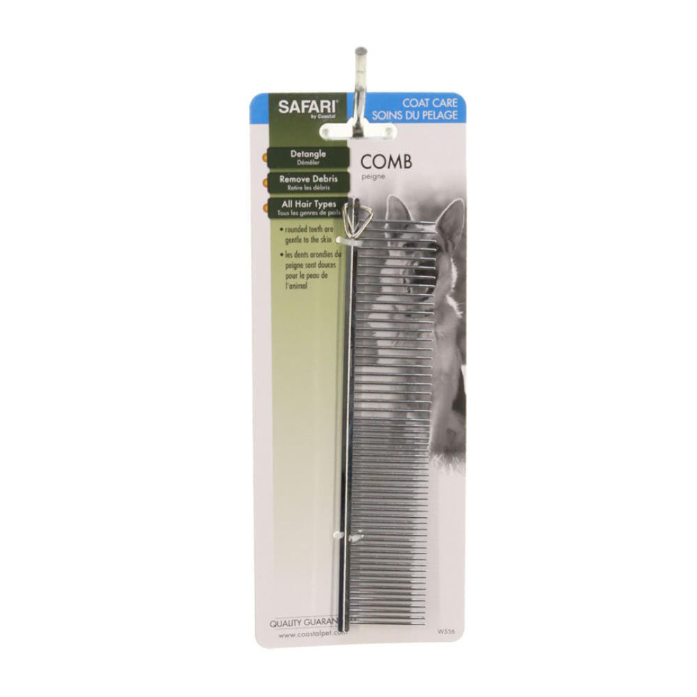 Safari Dog Fur Comb for Medium and Coarse Coats