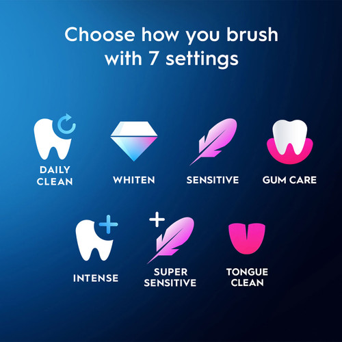 iO Series 10 Electric Toothbrush Twin Pack, Cosmic Black + Stardust ...
