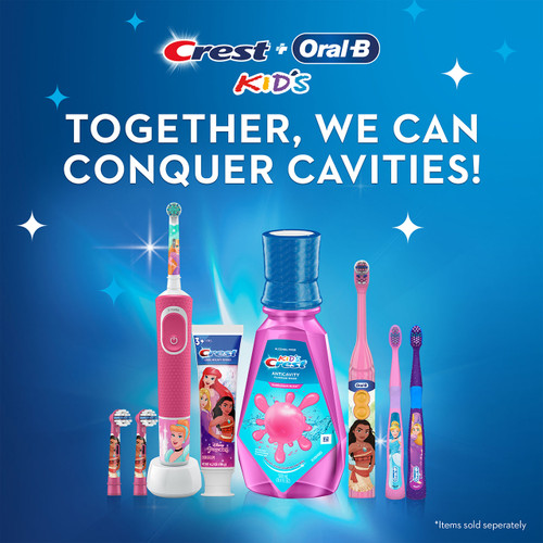Kids Soft Replacement Brush Heads Disney Princesses | Oral-B